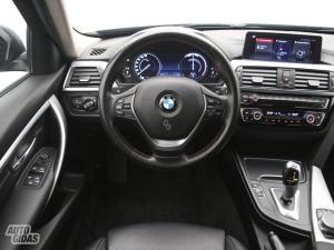 Blue BMW 320 2018 in Vilnius, with an engine capacity of 2.00 L and mileage of 177 thousand km for 15299 €, photo 16 on AUTOMOTO.COM.LV
