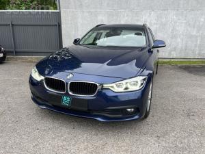 Blue BMW 320 2018 in Liepaja, with an engine capacity of 2.00 L and mileage of 366 thousand km for 9450 €, photo  on AUTOMOTO.COM.LV