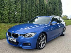 Blue BMW 320 2018 in Panevezys, with an engine capacity of 2.00 L and mileage of 211 thousand km for 14900 €, photo 1 on AUTOMOTO.COM.LV