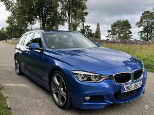 Blue BMW 320 2018 in Panevezys, with an engine capacity of 2.00 L and mileage of 211 thousand km for 14900 €, photo 4 on AUTOMOTO.COM.LV