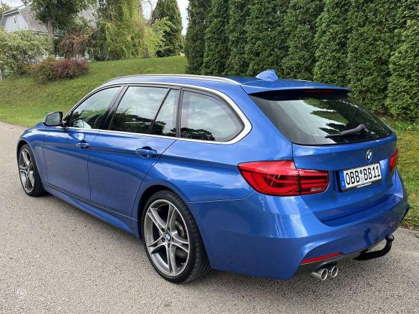 Blue BMW 320 2018 in Panevezys, with an engine capacity of 2.00 L and mileage of 211 thousand km for 14900 €, photo 5 on AUTOMOTO.COM.LV