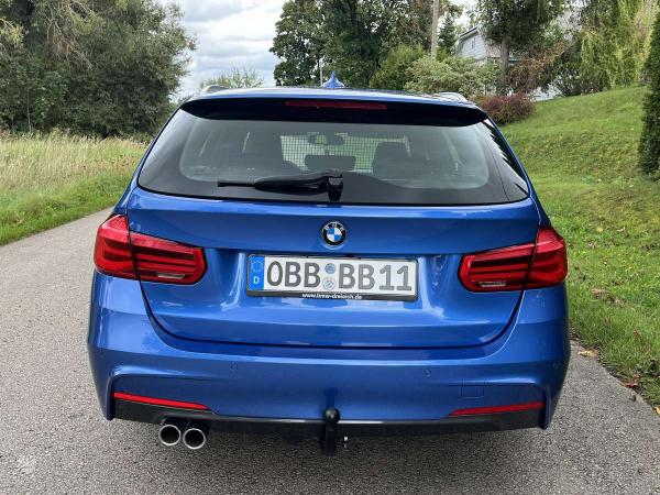 Blue BMW 320 2018 in Panevezys, with an engine capacity of 2.00 L and mileage of 211 thousand km for 14900 €, photo 6 on AUTOMOTO.COM.LV