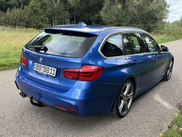 Blue BMW 320 2018 in Panevezys, with an engine capacity of 2.00 L and mileage of 211 thousand km for 14900 €, photo 7 on AUTOMOTO.COM.LV