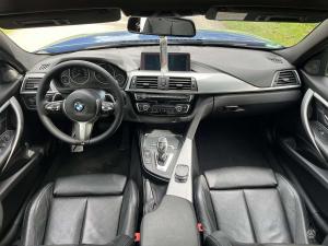 Blue BMW 320 2018 in Panevezys, with an engine capacity of 2.00 L and mileage of 211 thousand km for 14900 €, photo 12 on AUTOMOTO.COM.LV