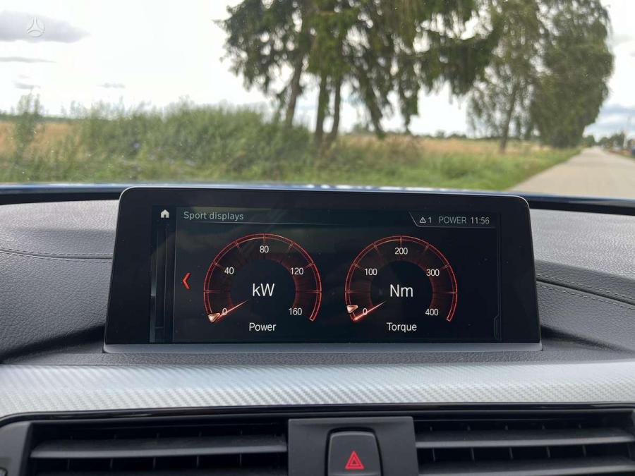 Blue BMW 320 2018 in Panevezys, with an engine capacity of 2.00 L and mileage of 211 thousand km for 14900 €, photo 18 on AUTOMOTO.COM.LV