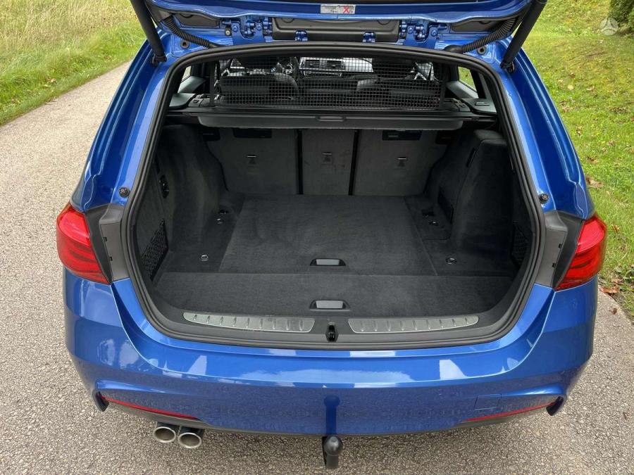 Blue BMW 320 2018 in Panevezys, with an engine capacity of 2.00 L and mileage of 211 thousand km for 14900 €, photo 22 on AUTOMOTO.COM.LV