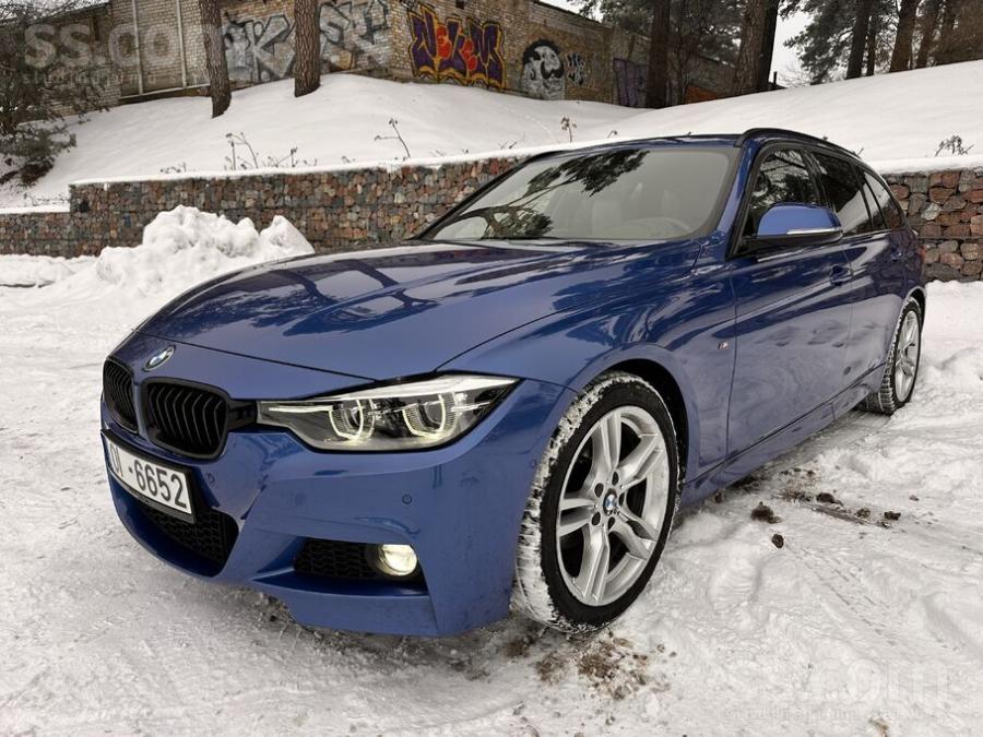 Blue BMW 320 2019 in Riga, with an engine capacity of 2.00 L and mileage of 191 thousand km for 16900 €, photo 2 on AUTOMOTO.COM.LV