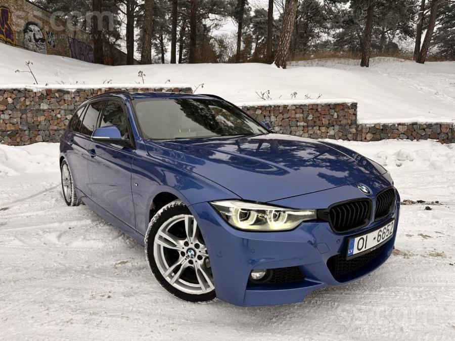 Blue BMW 320 2019 in Riga, with an engine capacity of 2.00 L and mileage of 191 thousand km for 16900 €, photo 3 on AUTOMOTO.COM.LV