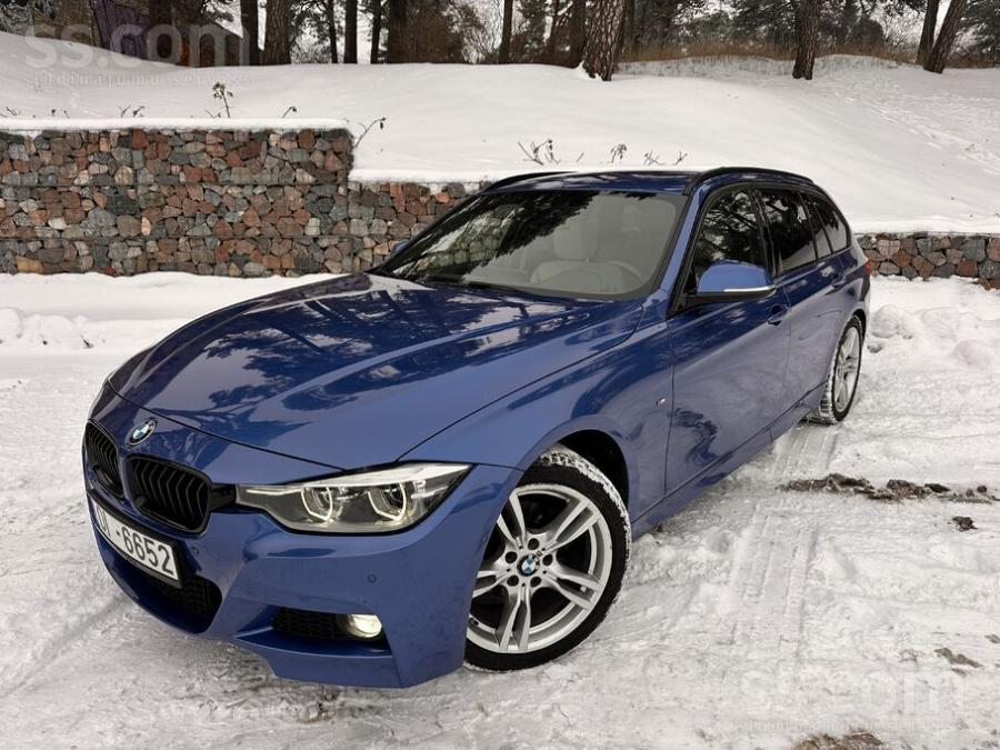Blue BMW 320 2019 in Riga, with an engine capacity of 2.00 L and mileage of 191 thousand km for 16900 €, photo 4 on AUTOMOTO.COM.LV