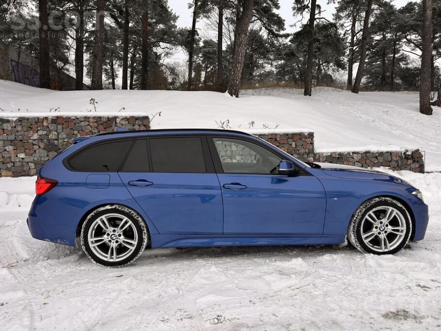 Blue BMW 320 2019 in Riga, with an engine capacity of 2.00 L and mileage of 191 thousand km for 16900 €, photo 5 on AUTOMOTO.COM.LV