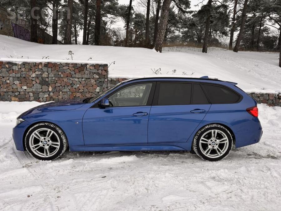 Blue BMW 320 2019 in Riga, with an engine capacity of 2.00 L and mileage of 191 thousand km for 16900 €, photo 7 on AUTOMOTO.COM.LV