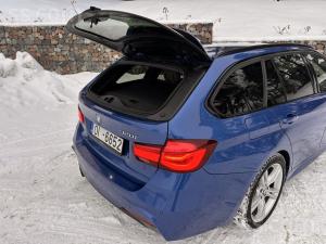 Blue BMW 320 2019 in Riga, with an engine capacity of 2.00 L and mileage of 191 thousand km for 16900 €, photo 10 on AUTOMOTO.COM.LV