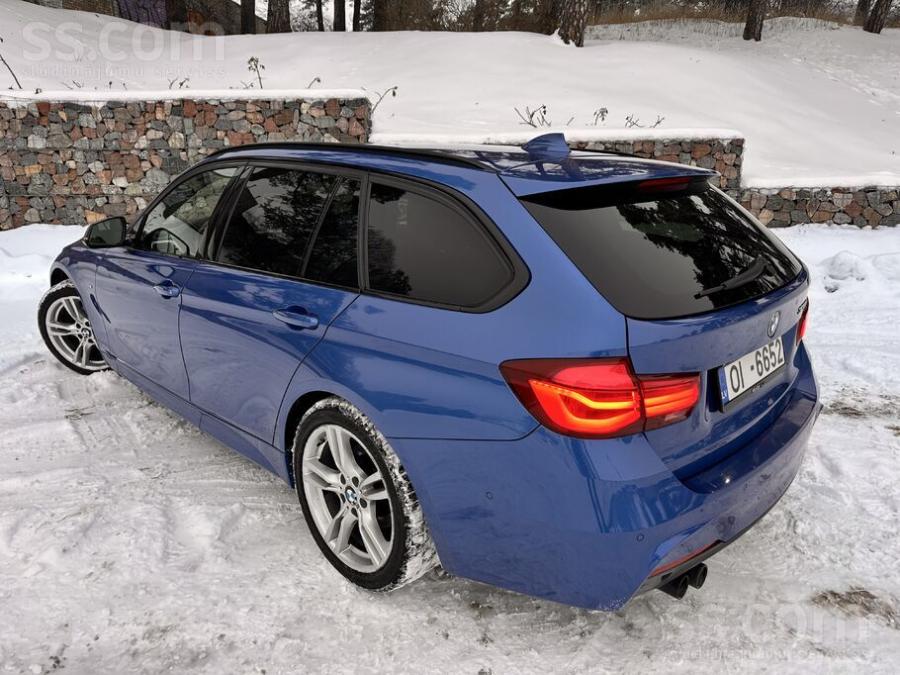 Blue BMW 320 2019 in Riga, with an engine capacity of 2.00 L and mileage of 191 thousand km for 16900 €, photo 11 on AUTOMOTO.COM.LV