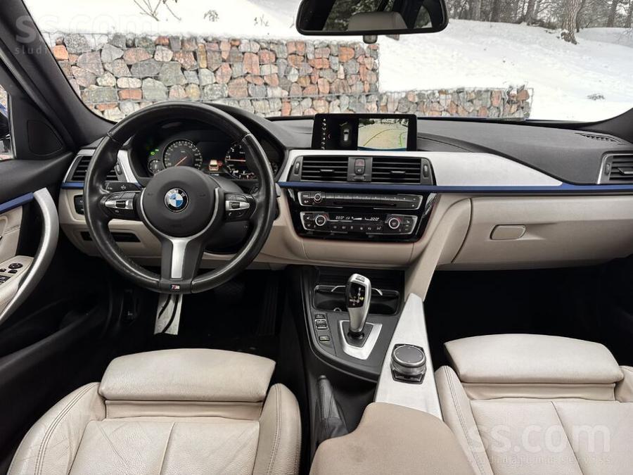 Blue BMW 320 2019 in Riga, with an engine capacity of 2.00 L and mileage of 191 thousand km for 16900 €, photo 19 on AUTOMOTO.COM.LV