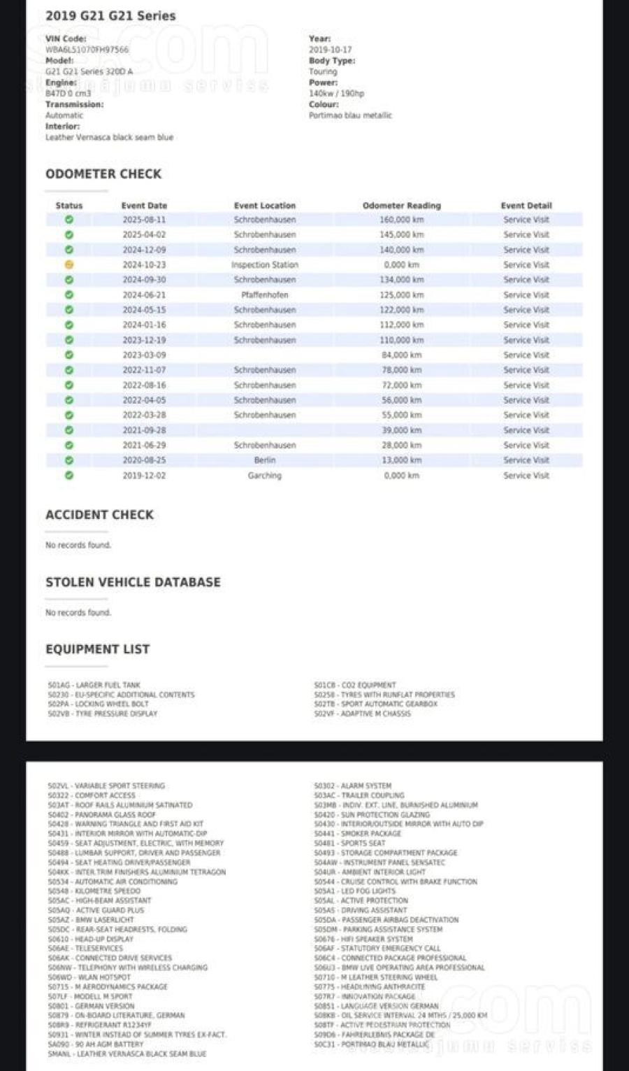 Zils BMW 320 2019 Rīga, ar dzinēja tilpumu 2.00 L un nobraukumu 173 tūkst. km par 24500 €, foto 15 vietnē AUTOMOTO.COM.LV