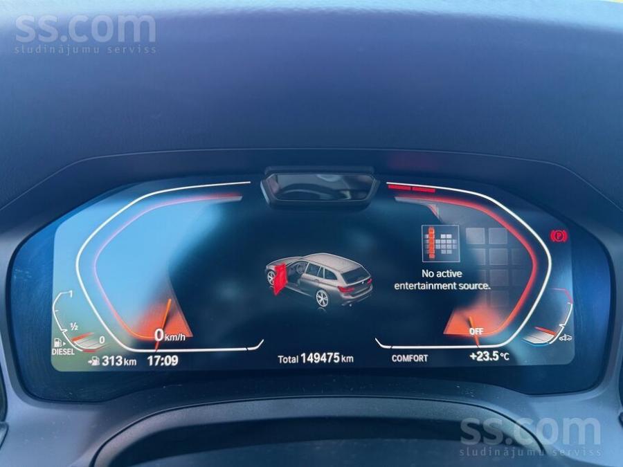 Zils BMW 320 2019 Rīga, ar dzinēja tilpumu 2.00 L un nobraukumu 149 tūkst. km par 21000 €, foto 9 vietnē AUTOMOTO.COM.LV