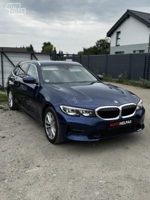 Blue BMW 320 2019 in Klaipeda, with an engine capacity of 2.00 L and mileage of 179 thousand km for 15999 €, photo  on AUTOMOTO.COM.LV