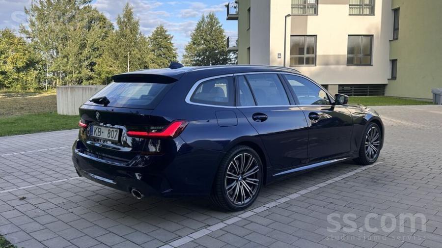 Синий БМВ 320 2019 в Рига, объемом двигателя 2.00 л и пробегом 152 тыс. км за 23700 €, фото 4 на AUTOMOTO.COM.LV