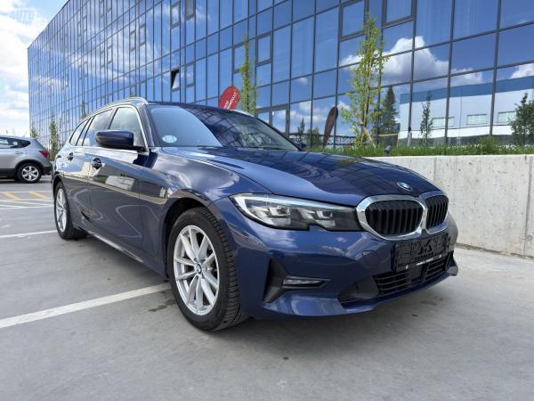 Blue BMW 320 2020 in Panevezys, with an engine capacity of 2.00 L and mileage of 257 thousand km for 13750 €, photo 1 on AUTOMOTO.COM.LV