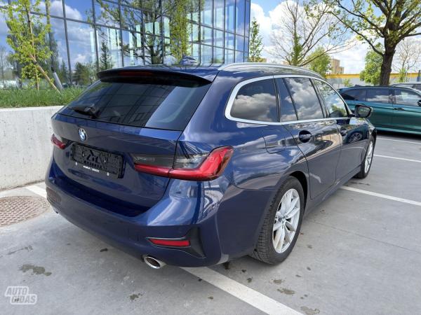 Blue BMW 320 2020 in Panevezys, with an engine capacity of 2.00 L and mileage of 257 thousand km for 13750 €, photo 9 on AUTOMOTO.COM.LV