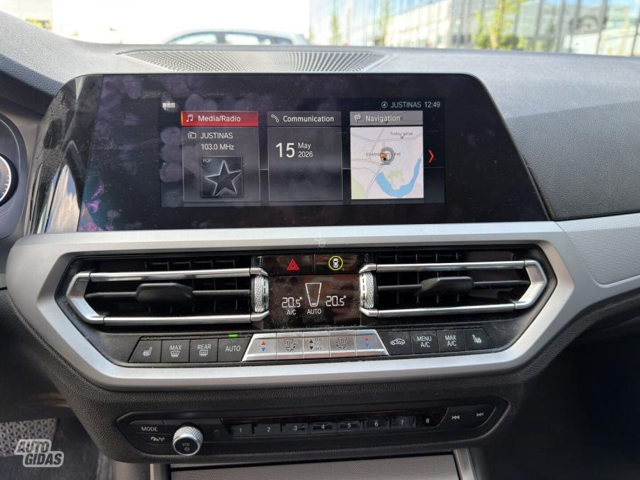 Zils BMW 320 2020 Panevēža, ar dzinēja tilpumu 2.00 L un nobraukumu 257 tūkst. km par 13750 €, foto 20 vietnē AUTOMOTO.COM.LV