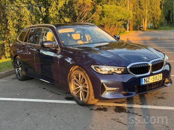 Синий БМВ 320 2020 в Рига, объемом двигателя 2.00 л и пробегом 188 тыс. км за 24000 €, фото 3 на AUTOMOTO.COM.LV