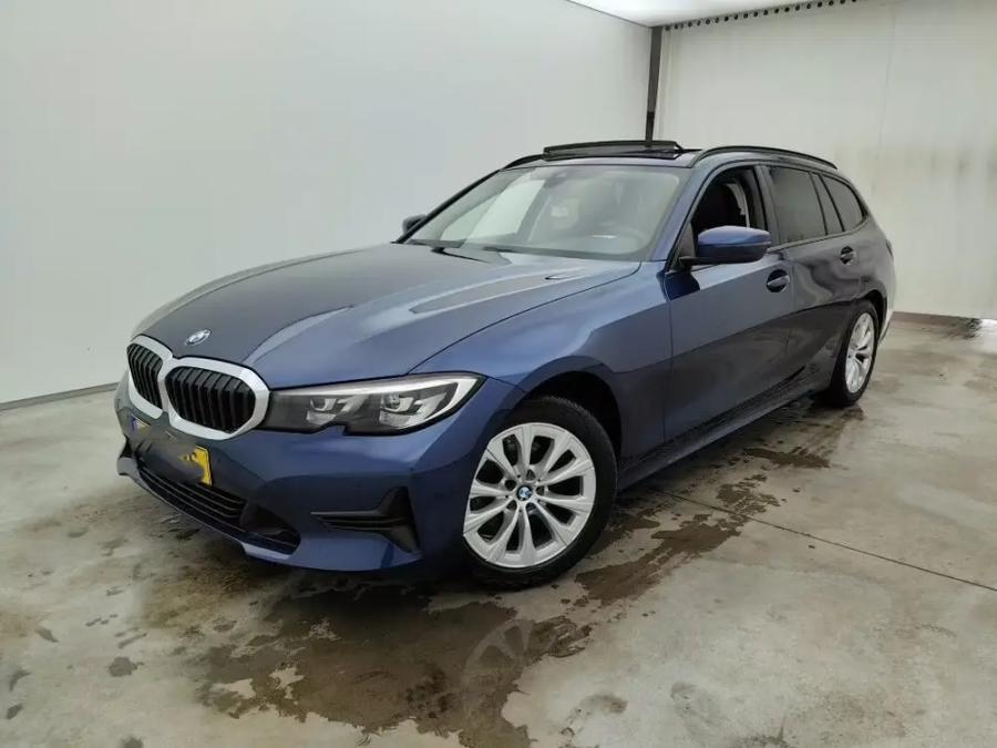 Blue BMW 320 2020 in Riga, with an engine capacity of 2.00 L and mileage of 175 thousand km for 18990 €, photo 1 on AUTOMOTO.COM.LV