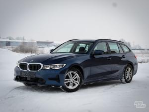 Blue BMW 320 2021 in Kaunas, with an engine capacity of 2.00 L and mileage of 190 thousand km for 19500 €, photo 4 on AUTOMOTO.COM.LV
