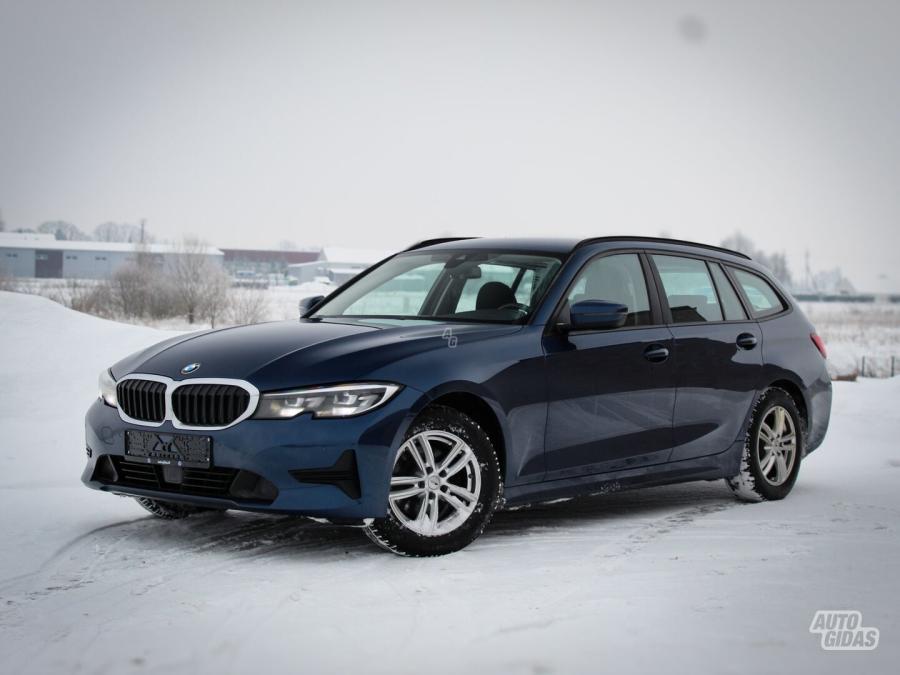 Blue BMW 320 2021 in Kaunas, with an engine capacity of 2.00 L and mileage of 190 thousand km for 19500 €, photo 4 on AUTOMOTO.COM.LV