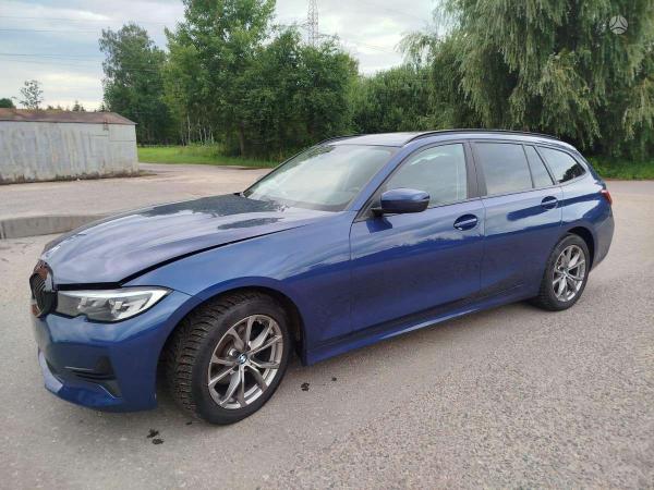 Синий БМВ 320 2021 в Ионава, объемом двигателя 2.00 л и пробегом 119 тыс. км за 13400 €, фото 4 на AUTOMOTO.COM.LV
