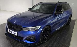 Blue BMW 320 2022 in Siauliai, with an engine capacity of 2.00 L and mileage of 91 thousand km for 29900 €, photo 3 on AUTOMOTO.COM.LV