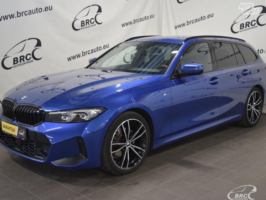 Blue BMW 320 2023 in Riga, with an engine capacity of 2.00 L and mileage of 42 thousand km for 37500 €, photo 1 on AUTOMOTO.COM.LV