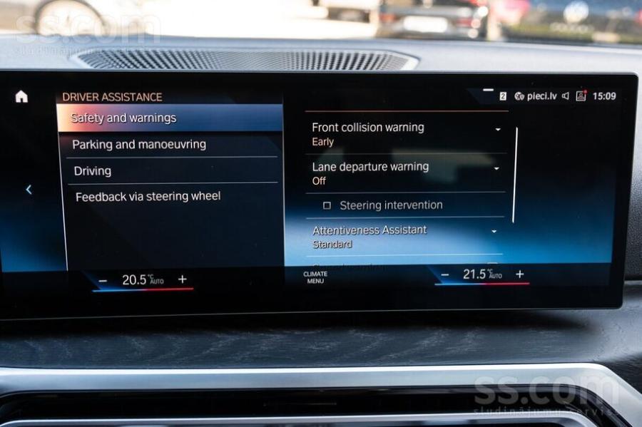 Zils BMW 320 2023 Rīga, ar dzinēja tilpumu 2.00 L un nobraukumu 107 tūkst. km par 31950 €, foto 16 vietnē AUTOMOTO.COM.LV