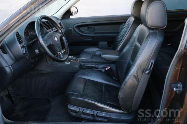 Brown BMW 320 1996 in Tukums, with an engine capacity of 2.00 L and mileage of 250 thousand km for 6900 €, photo 10 on AUTOMOTO.COM.LV
