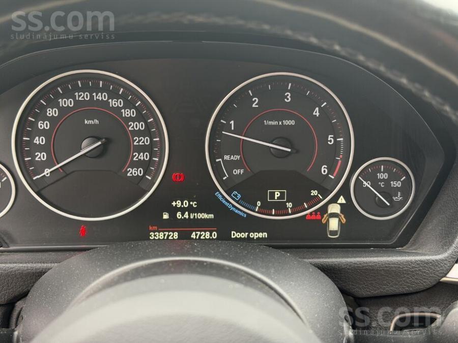 Brown BMW 320 2016 in Jurmala, with an engine capacity of 2.00 L and mileage of 338 thousand km for 10700 €, photo 8 on AUTOMOTO.COM.LV