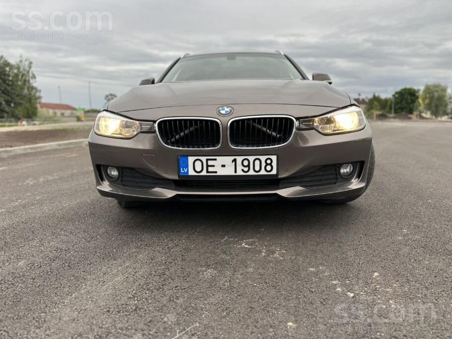 Brown BMW 320 2013 in Riga, with an engine capacity of 2.00 L and mileage of 280 thousand km for 6900 €, photo 1 on AUTOMOTO.COM.LV