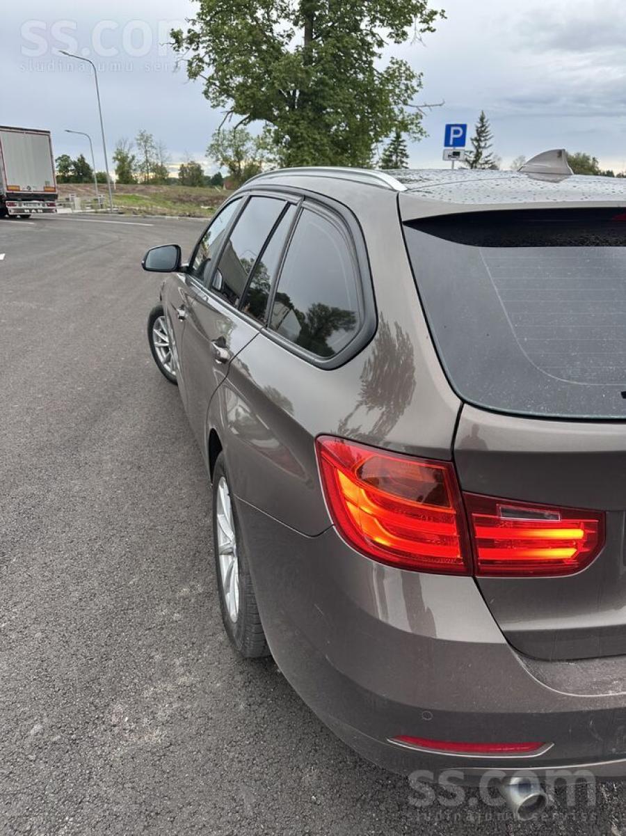 Brown BMW 320 2013 in Riga, with an engine capacity of 2.00 L and mileage of 280 thousand km for 6900 €, photo 3 on AUTOMOTO.COM.LV