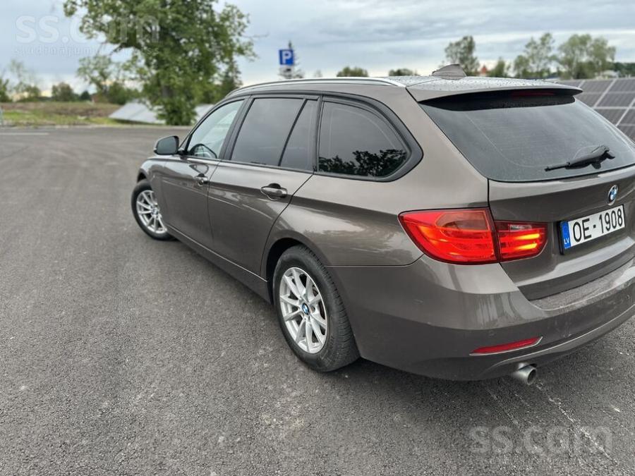 Brown BMW 320 2013 in Riga, with an engine capacity of 2.00 L and mileage of 280 thousand km for 6900 €, photo 11 on AUTOMOTO.COM.LV