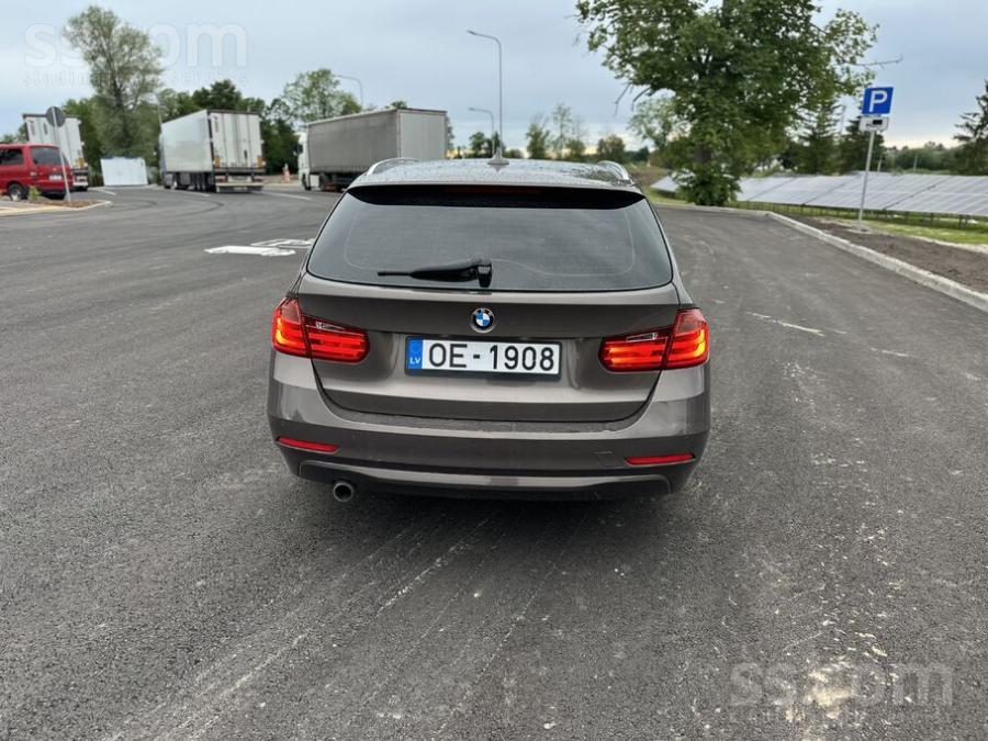 Brown BMW 320 2013 in Riga, with an engine capacity of 2.00 L and mileage of 280 thousand km for 6900 €, photo 12 on AUTOMOTO.COM.LV