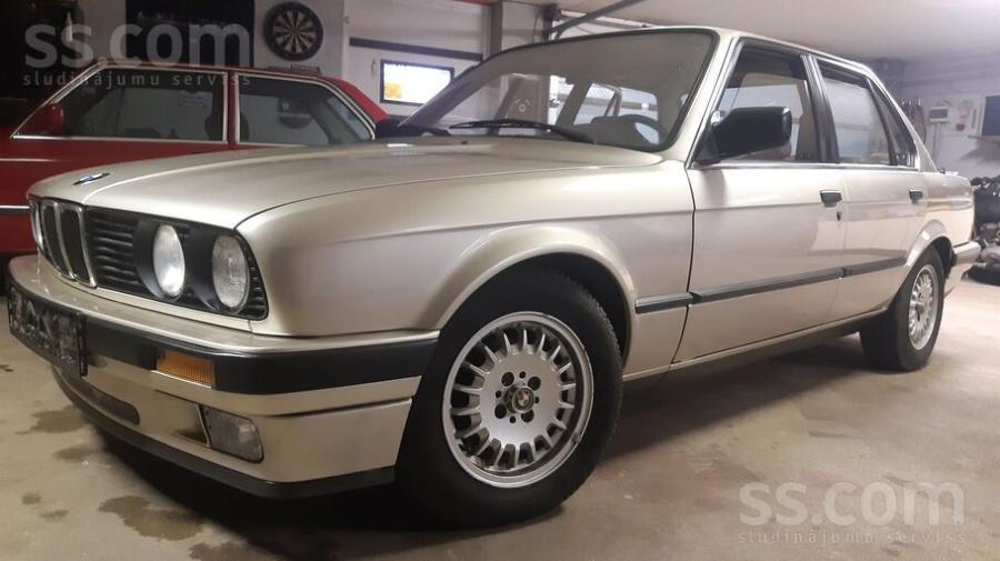 Brown BMW 320 1988 in Riga, with an engine capacity of 2.00 L and mileage of 199 thousand km for 6900 €, photo 12 on AUTOMOTO.COM.LV