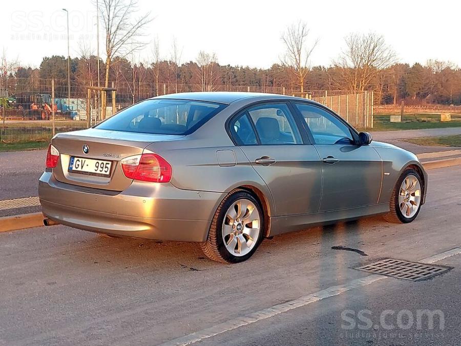 Brown BMW 320 2007 in Riga, with an engine capacity of 2.00 L and mileage of 262 thousand km for 12500 €, photo 5 on AUTOMOTO.COM.LV