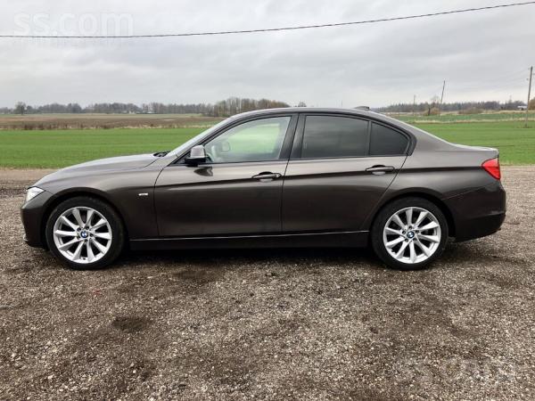 Brown BMW 320 2012 in Talsi, with an engine capacity of 2.00 L and mileage of 247 thousand km for 10999 €, photo 6 on AUTOMOTO.COM.LV