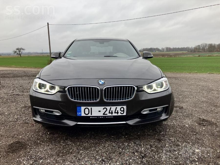 Brown BMW 320 2012 in Talsi, with an engine capacity of 2.00 L and mileage of 247 thousand km for 10999 €, photo 8 on AUTOMOTO.COM.LV