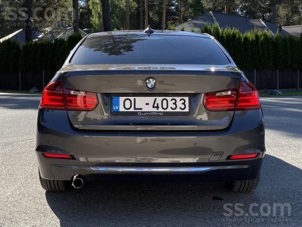 Brown BMW 320 2012 in Riga, with an engine capacity of 2.00 L and mileage of 0 thousand km for 8450 €, photo 4 on AUTOMOTO.COM.LV