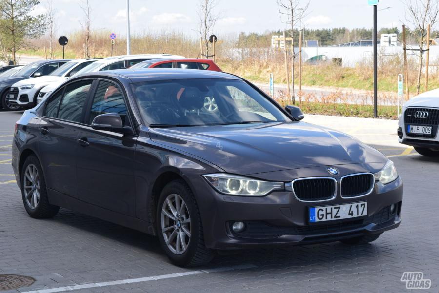 Brūns BMW 320 2013 Viļņa, ar dzinēja tilpumu 2.00 L un nobraukumu 303 tūkst. km par 7700 €, foto 4 vietnē AUTOMOTO.COM.LV