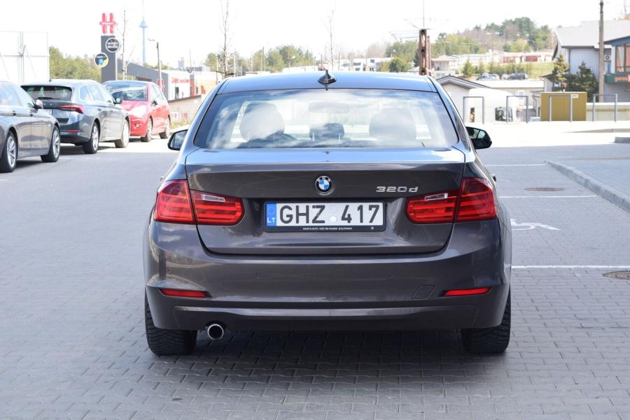 Brūns BMW 320 2013 Viļņa, ar dzinēja tilpumu 2.00 L un nobraukumu 303 tūkst. km par 7700 €, foto 6 vietnē AUTOMOTO.COM.LV