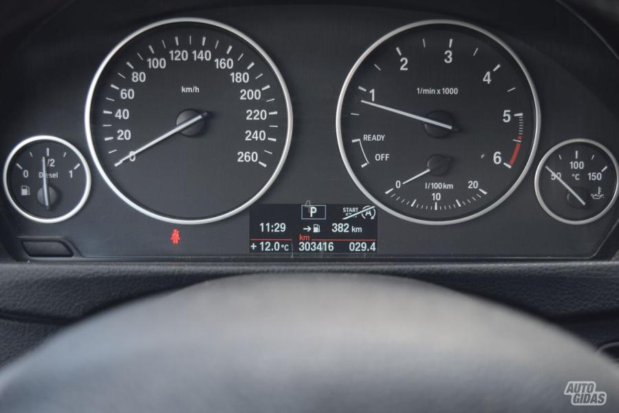 Brūns BMW 320 2013 Viļņa, ar dzinēja tilpumu 2.00 L un nobraukumu 303 tūkst. km par 7700 €, foto 12 vietnē AUTOMOTO.COM.LV