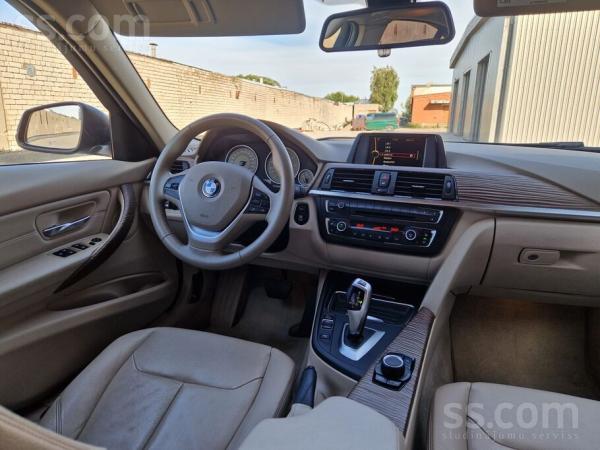 Brown BMW 320 2013 in Liepaja, with an engine capacity of 2.00 L and mileage of 174 thousand km for 9600 €, photo 7 on AUTOMOTO.COM.LV