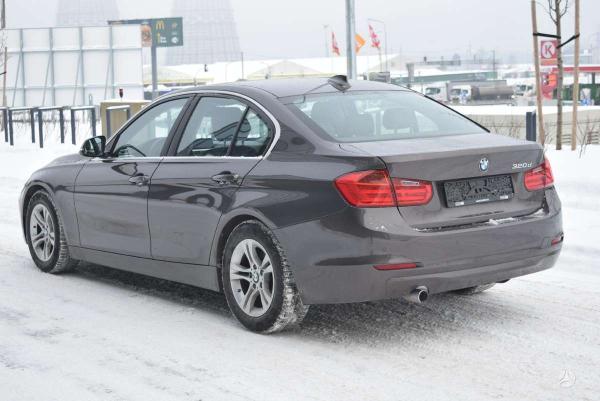 Brown BMW 320 2014 in Vilnius, with an engine capacity of 2.00 L and mileage of 272 thousand km for 9750 €, photo 6 on AUTOMOTO.COM.LV