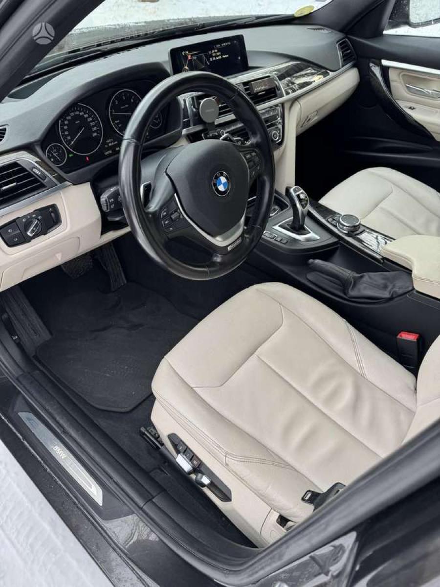 Brown BMW 320 2015 in Jurbarkas, with an engine capacity of 2.00 L and mileage of 125 thousand km for 14700 €, photo 13 on AUTOMOTO.COM.LV